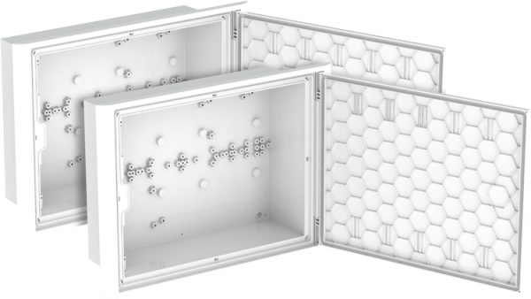 Enclosures For Column Flush Mounting Distribution Boxes