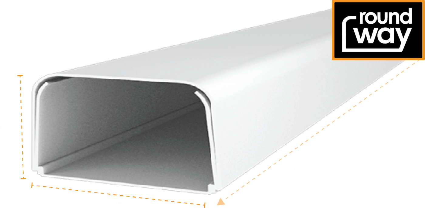 Trunking With Rounded Corners Roundway
